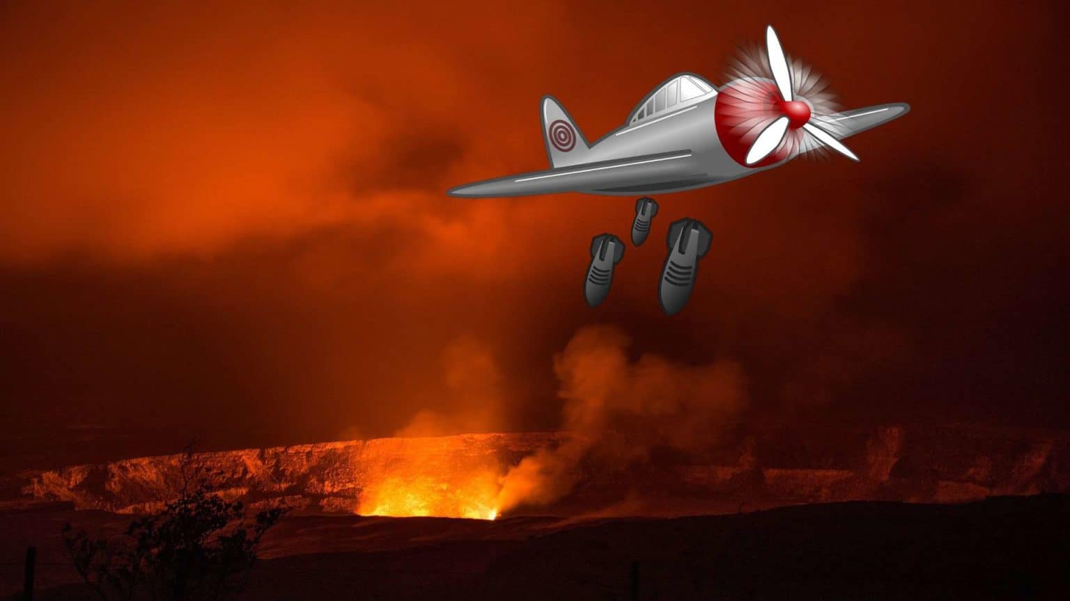 What Would Happen If We Dropped A Nuclear Bomb In A Volcano?